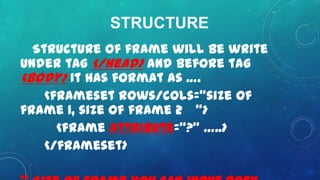 Frames eng | PPT
