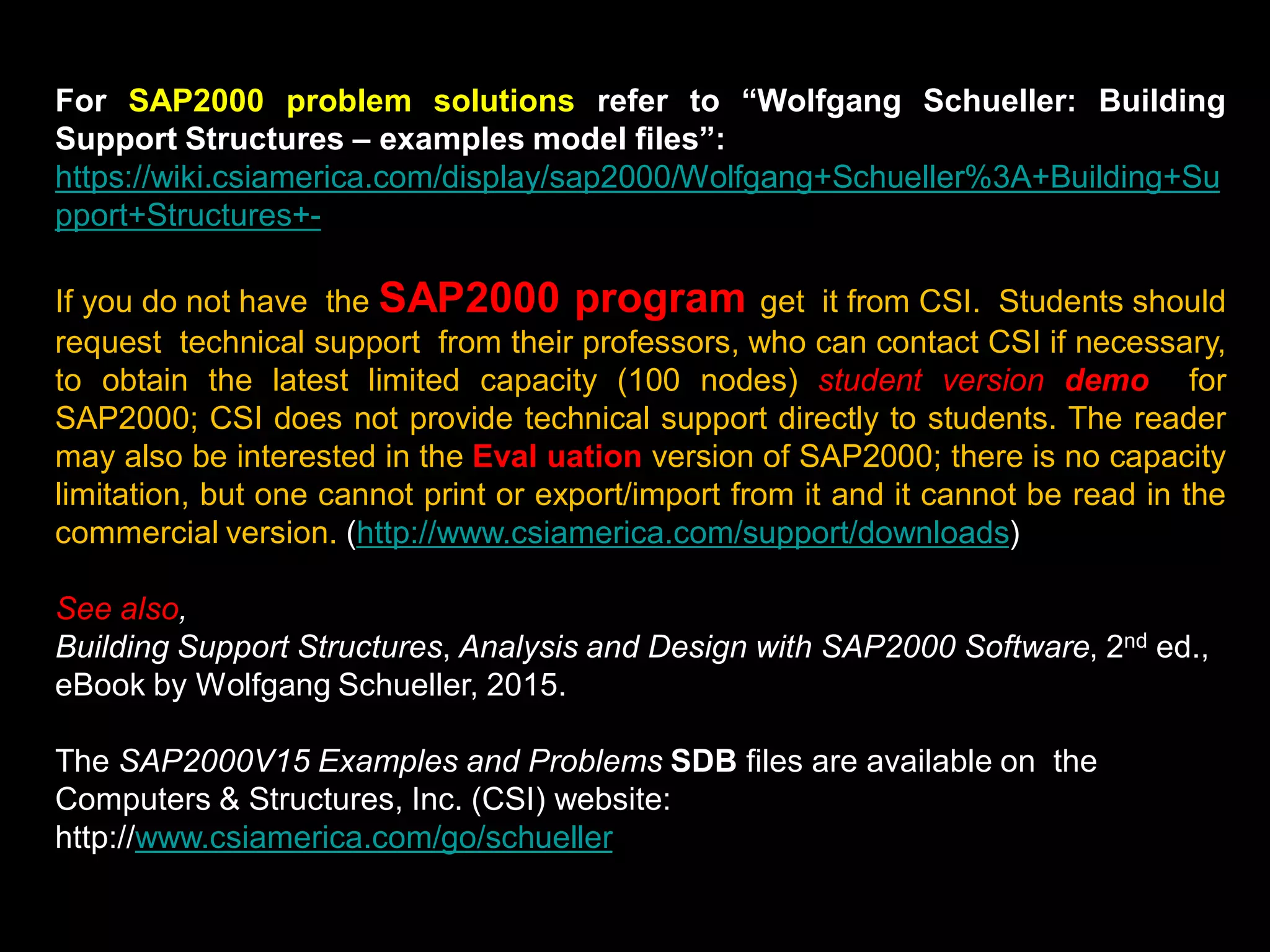 Frame Structures including sap2000 | PDF