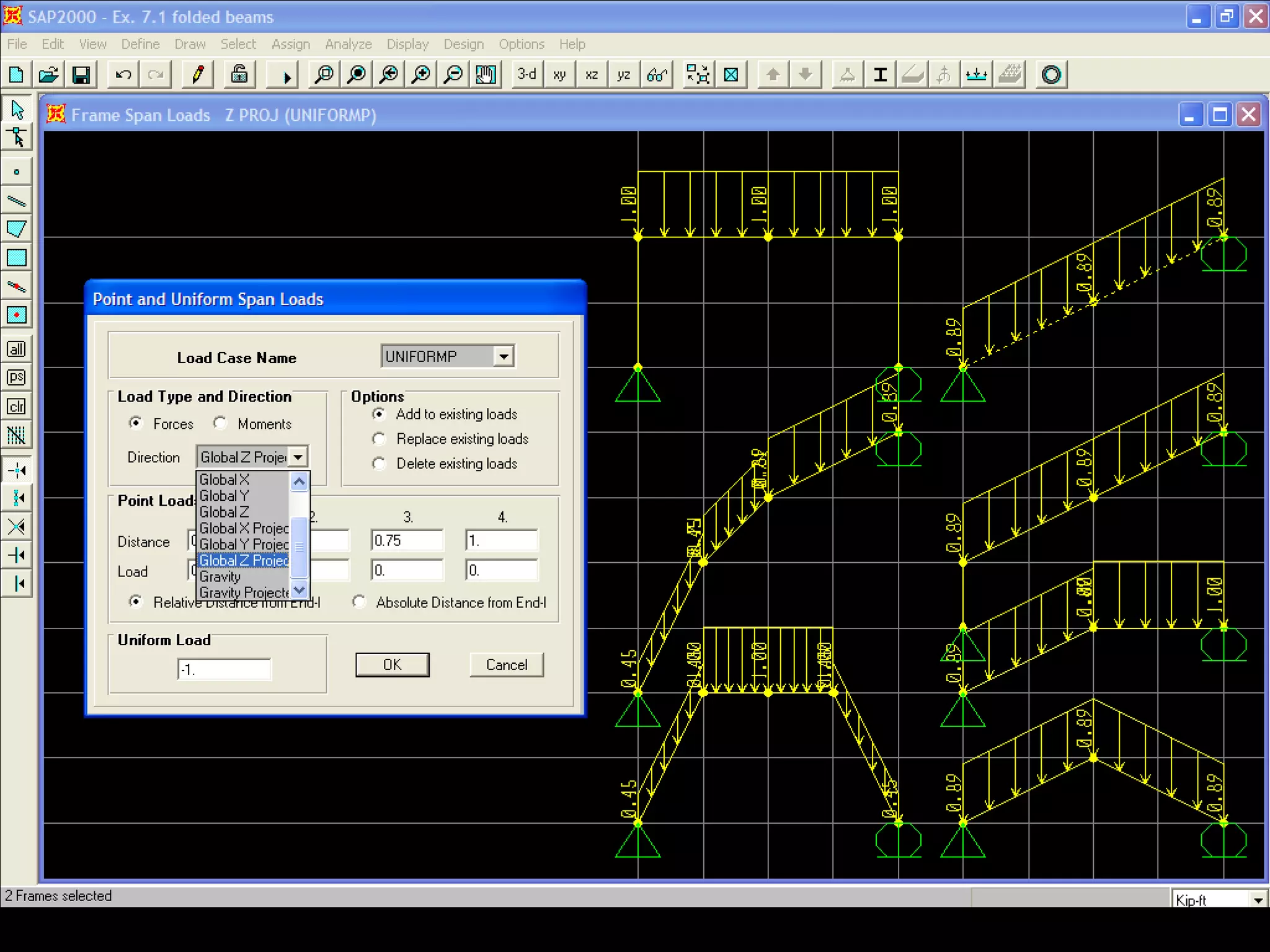 Frame Structures including sap2000 | PDF