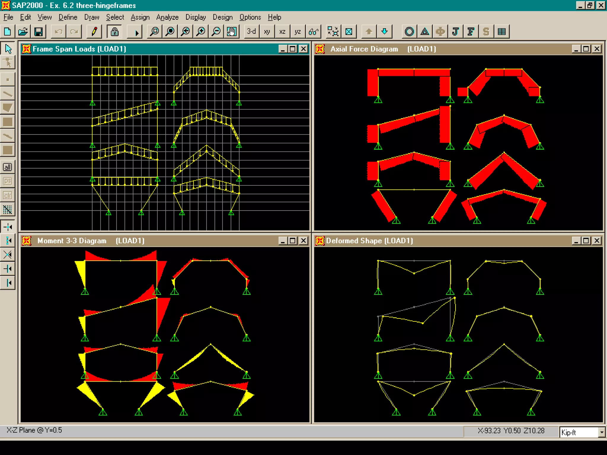 Frame Structures including sap2000 | PDF