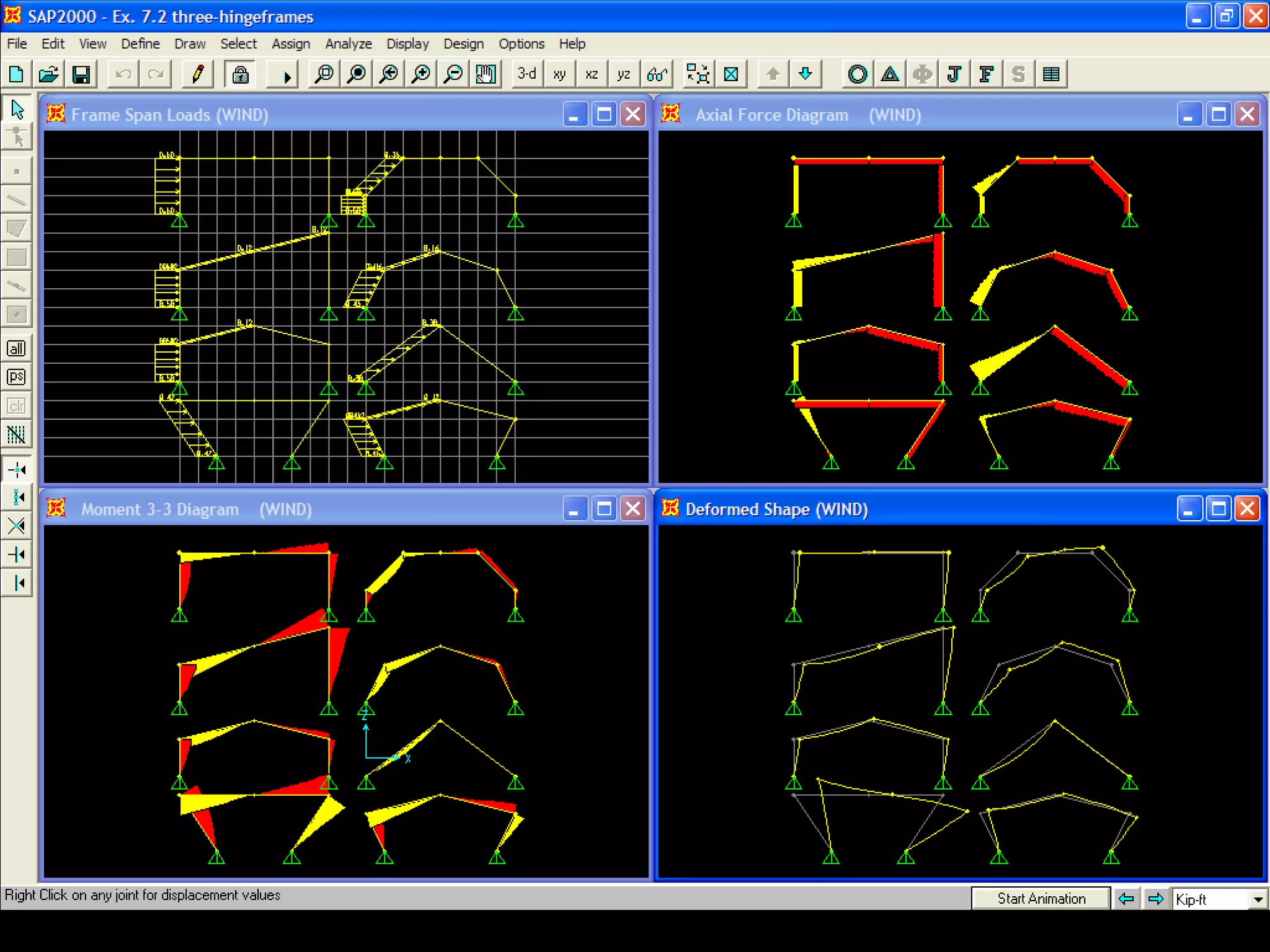 Frame Structures including sap2000 | PDF