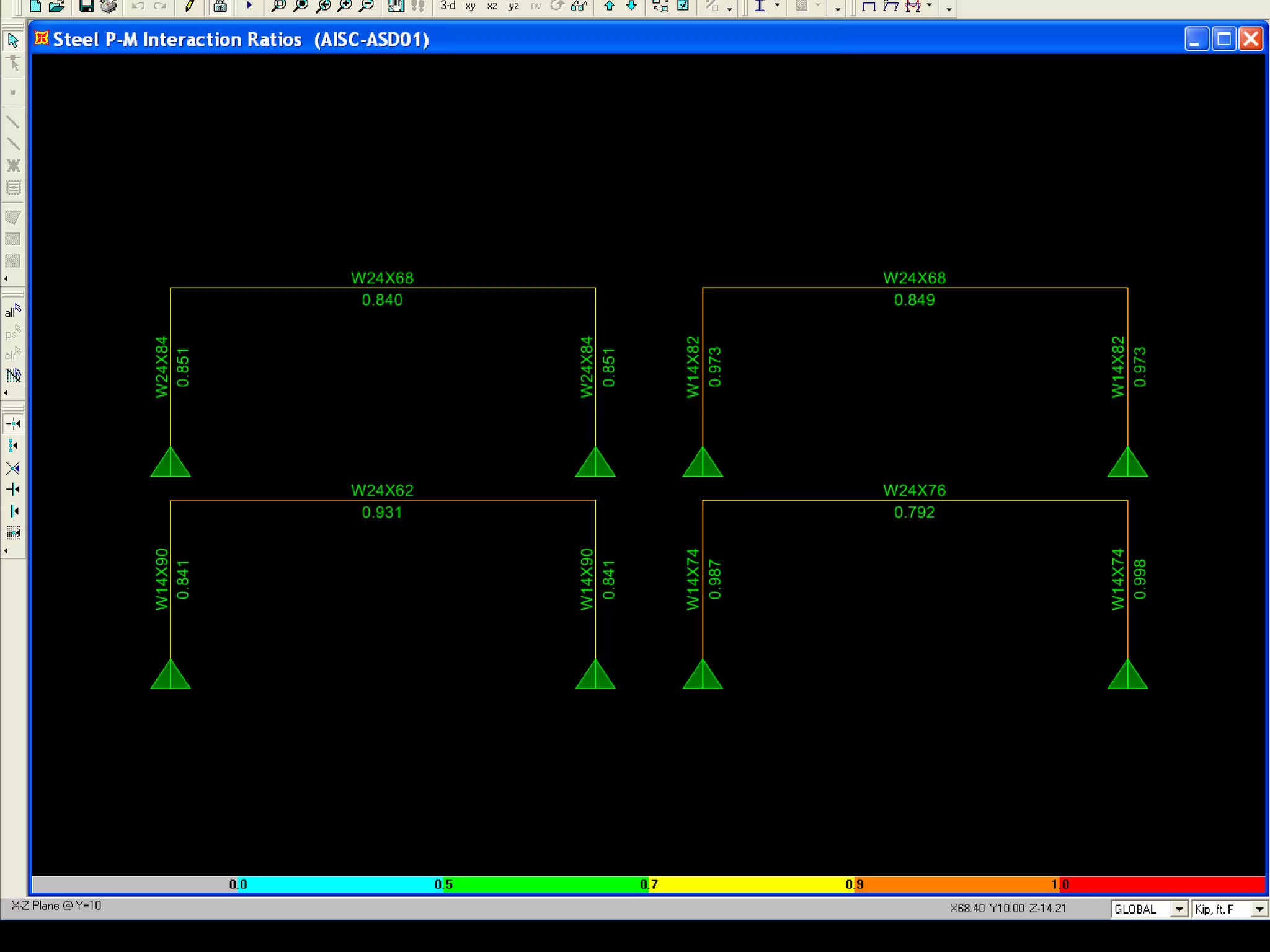 Frame Structures including sap2000 | PDF