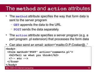 Frames tables forms | PPT | Web Design and HTML | Internet