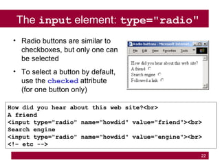 Frames tables forms | PPT | Web Design and HTML | Internet