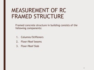 Reinforced Concrete Frame Structure | PPTX