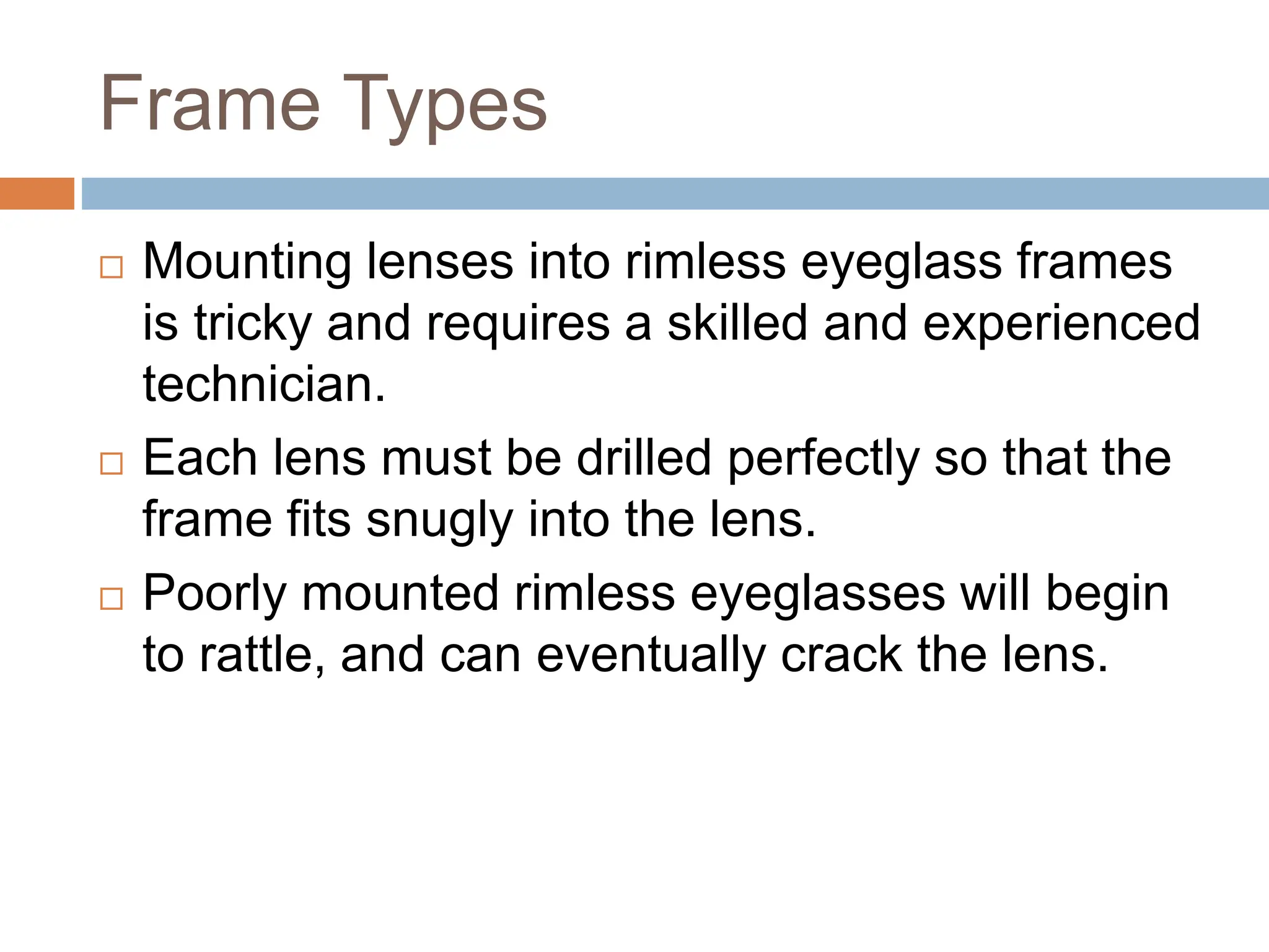 Frames types parts & Material.ppt · version 1.ppt