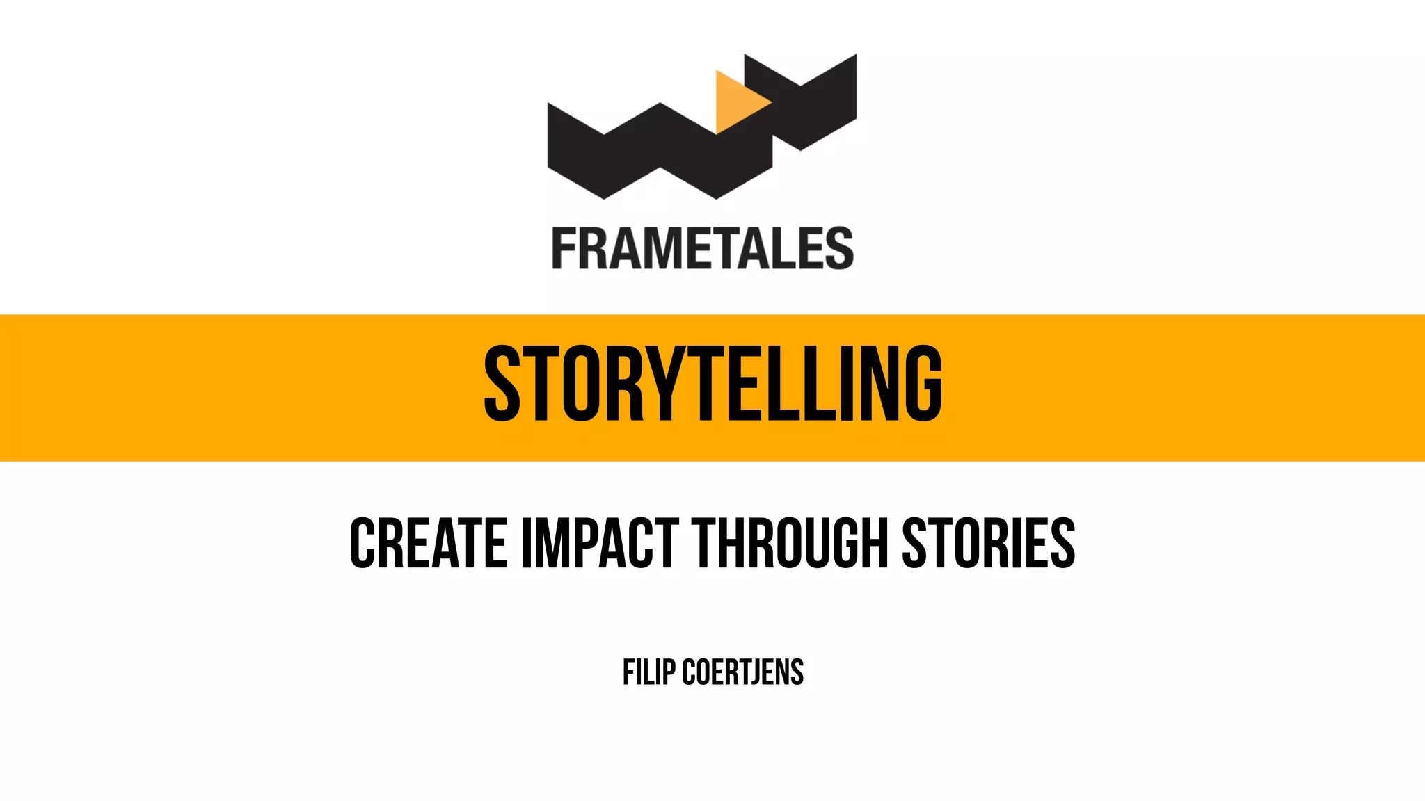 Creating impact through storytelling | PDF