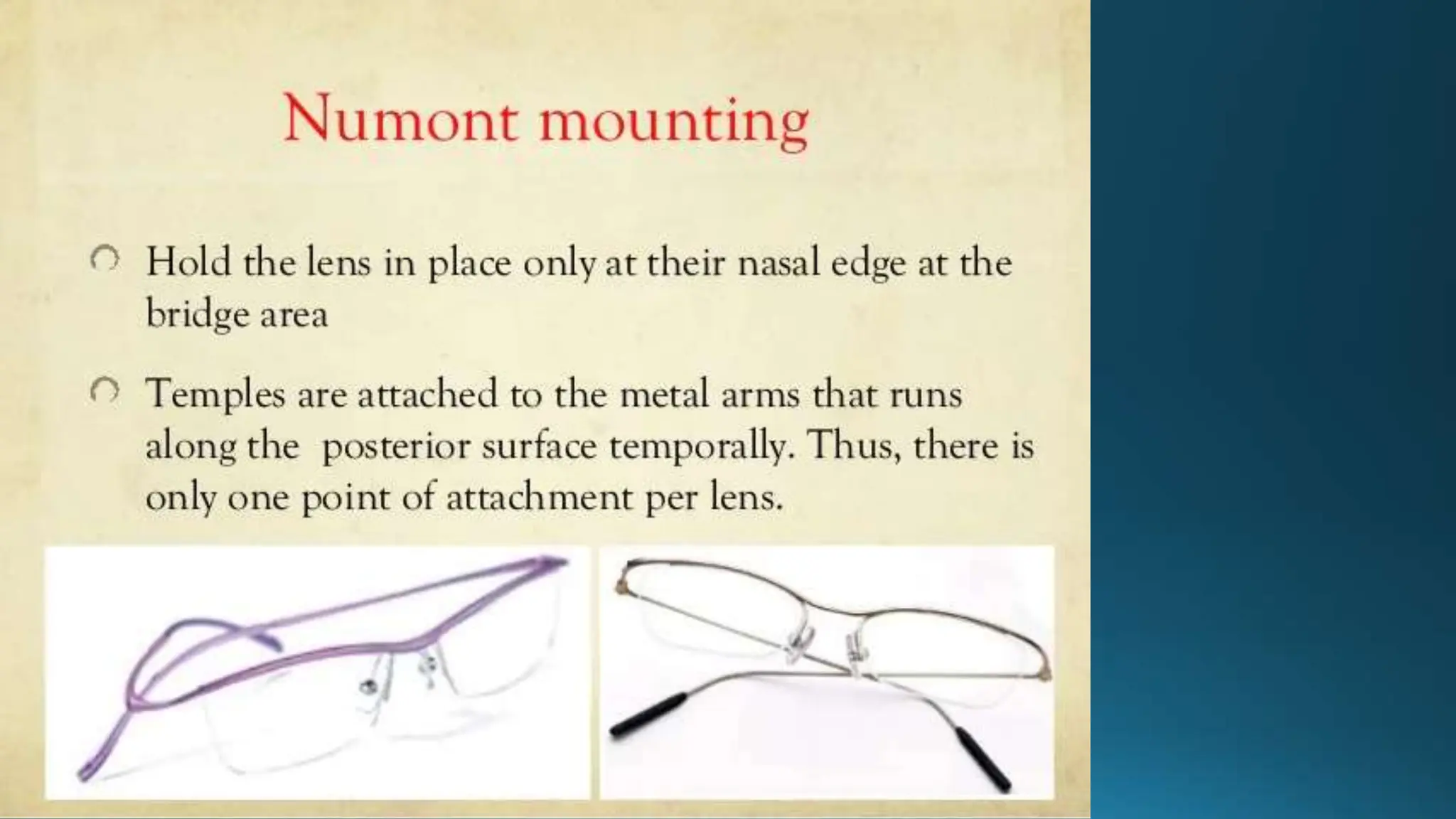 DISPENSING OPTICS AND OPTOMETRY FRAME TYPES.pptx