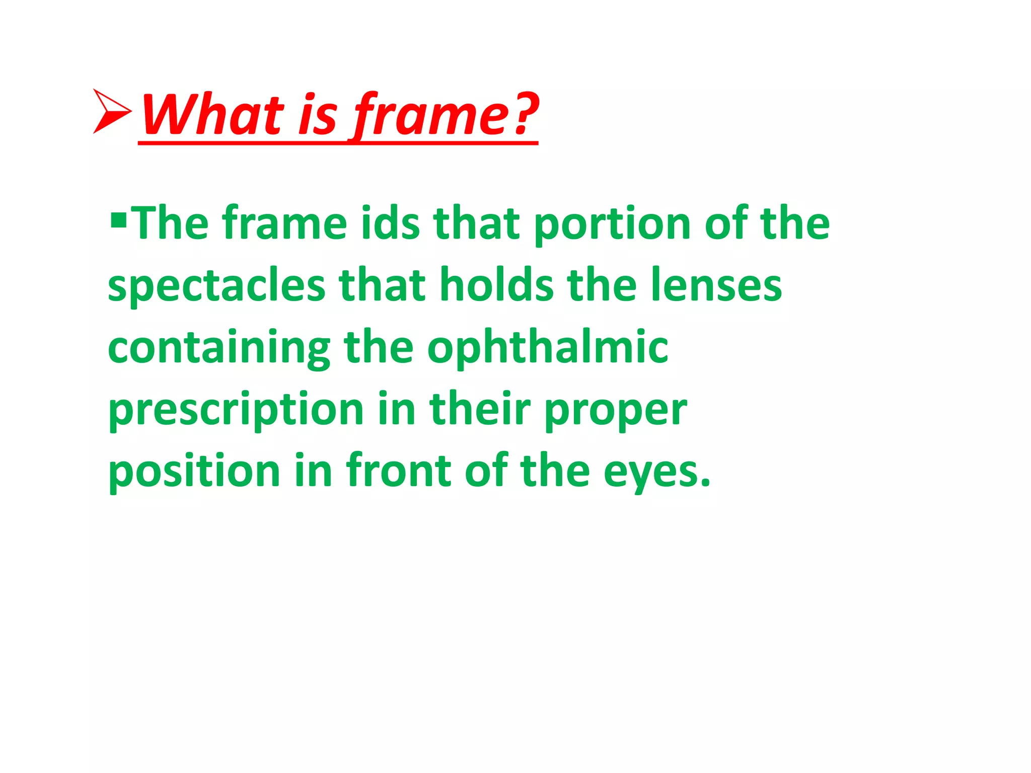 Frame types and parts | PPTX