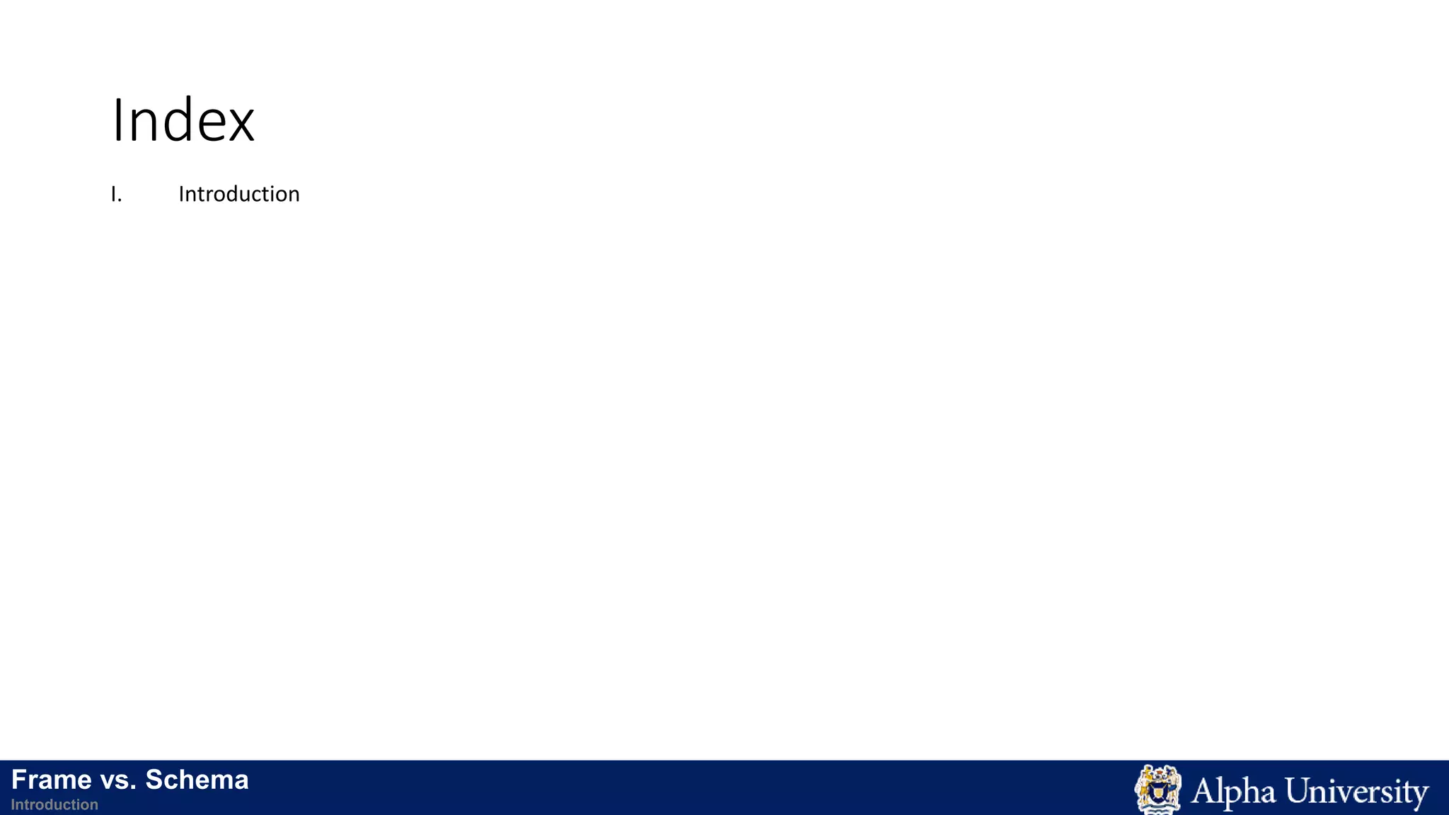 Frame vs. Schema | PPT