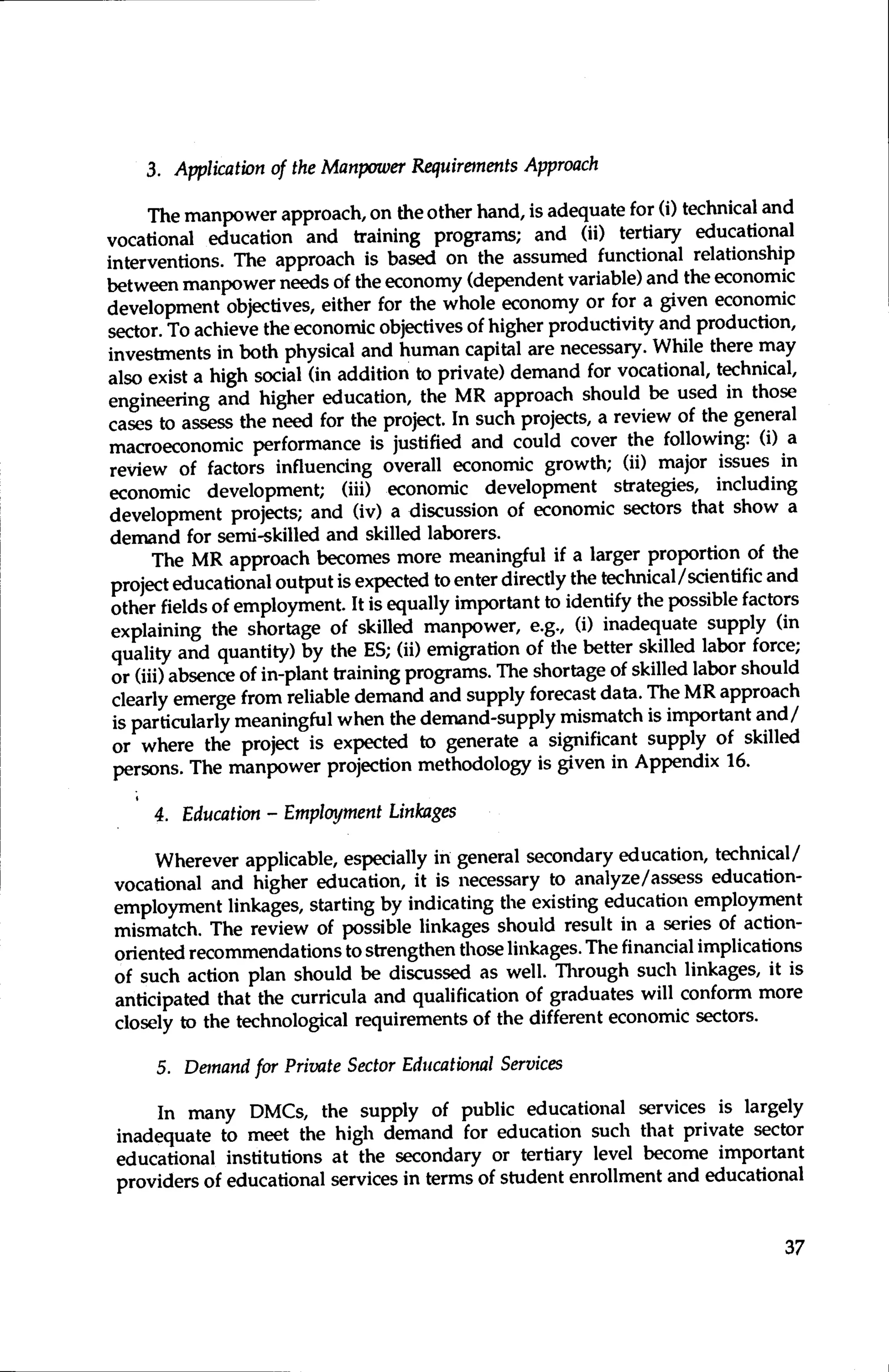 Framework criteria-appraisal-socioeconomic-justification-education-projects | PDF