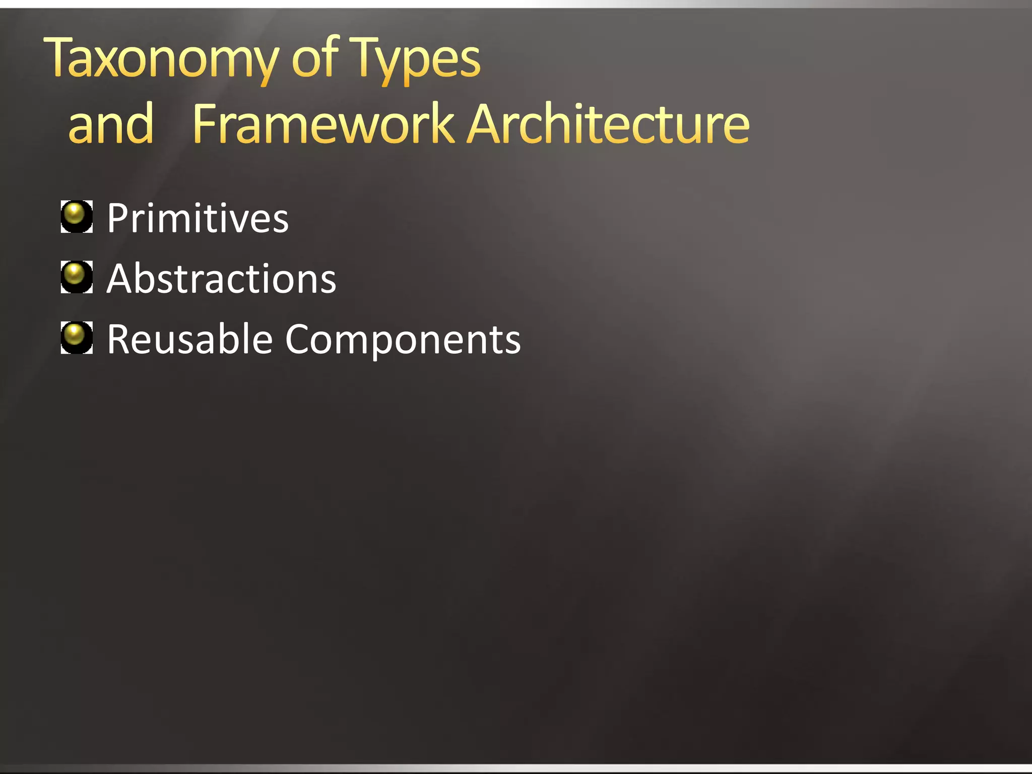 Framework Engineering | PPT