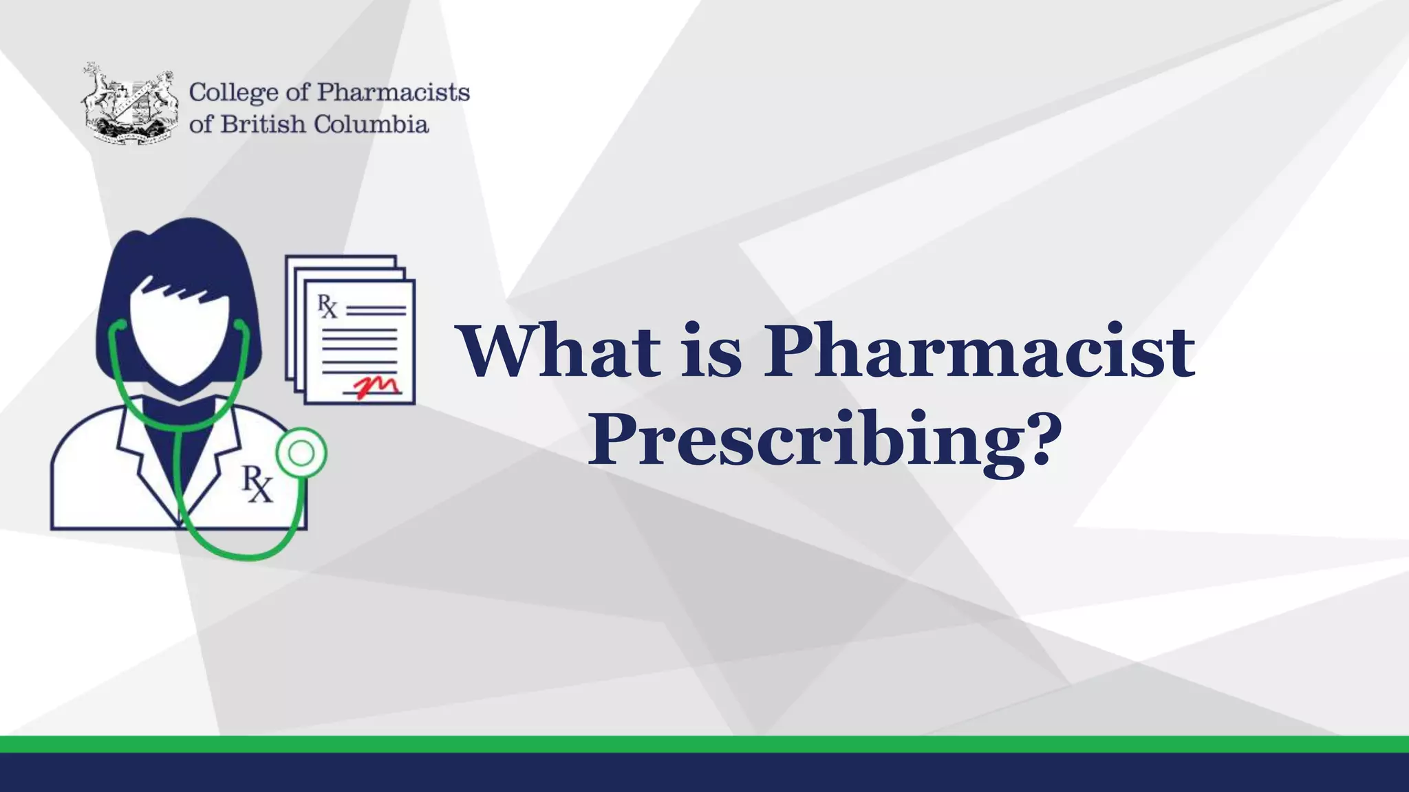 Framework for Pharmacist Prescribing in BC | PPTX | Pharmaceutical ...