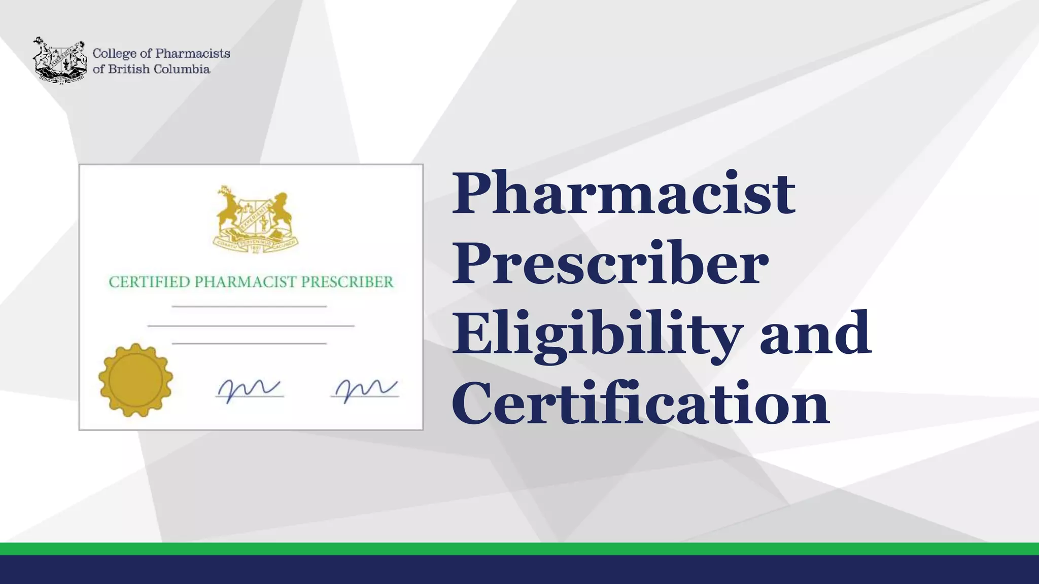 Framework for Pharmacist Prescribing in BC | PPTX | Pharmaceutical ...