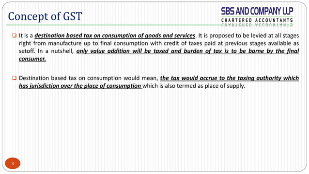 Framework of GST Laws | PPT