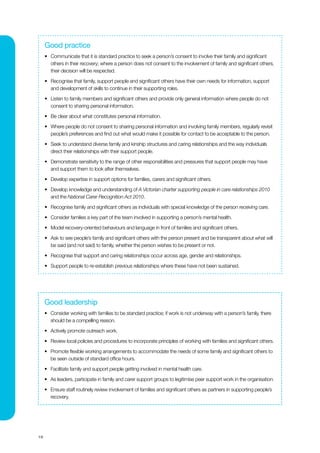Framework for Recovery Oriented Practice | PDF
