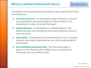 Framework adoption for java enterprise application development | PDF