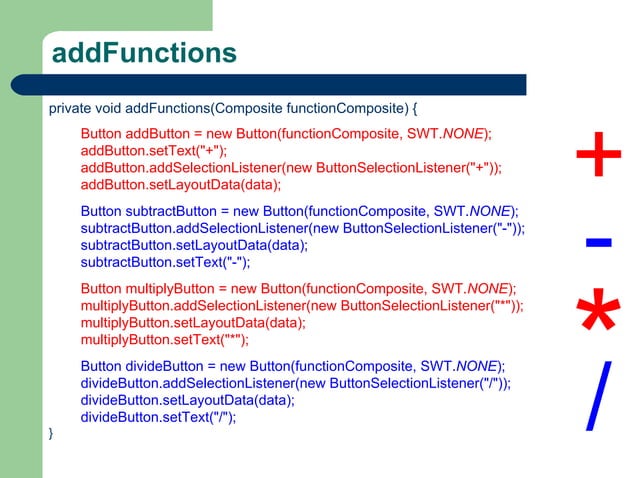 Understanding Framework Architecture using Eclipse | PPT