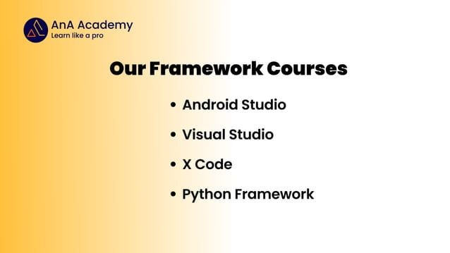 Frame work courses PPT .pdf