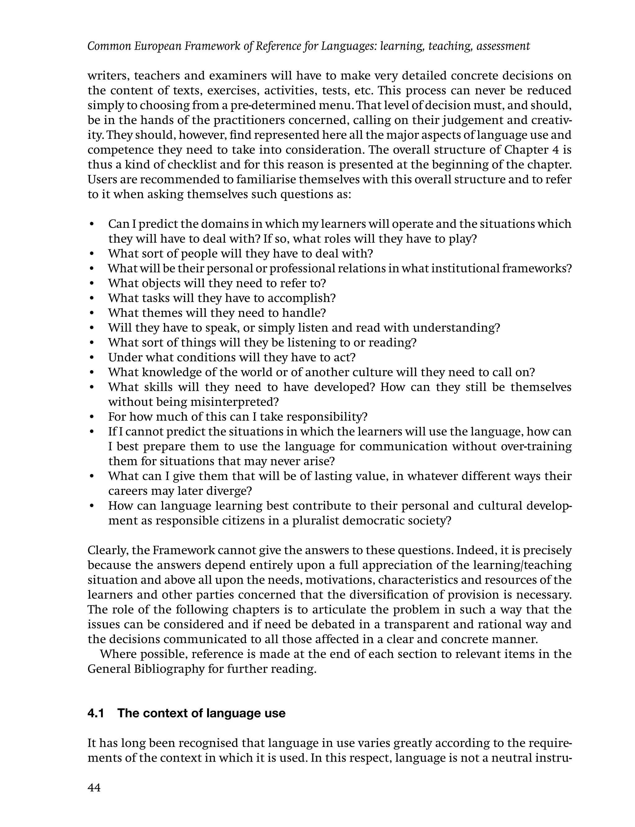 Common European Framework for Languages | PDF