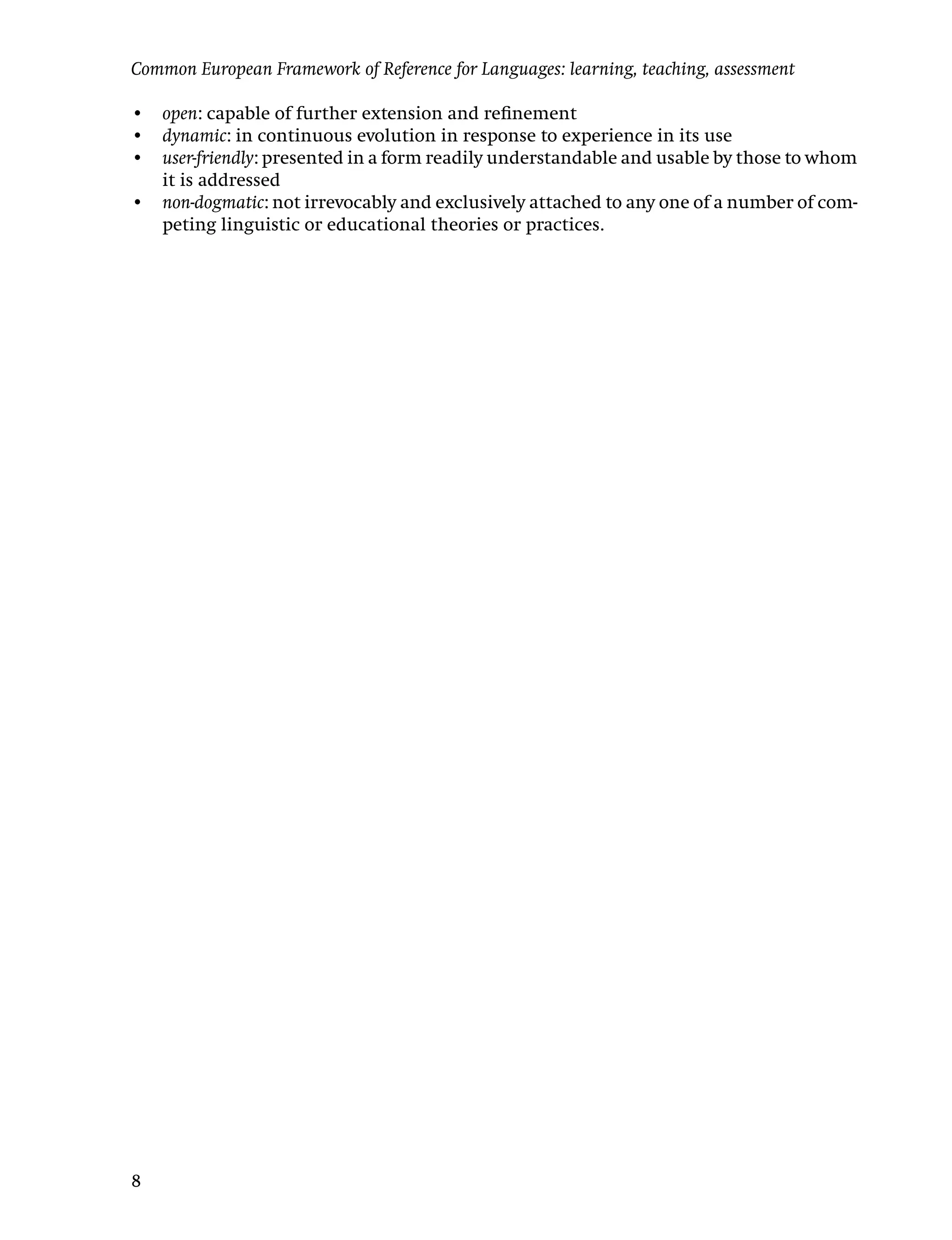 Common European Framework for Languages | PDF