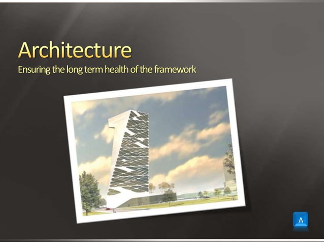 Framework engineering JCO 2011 | PPT
