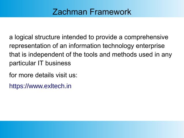 Framework examples | PPT