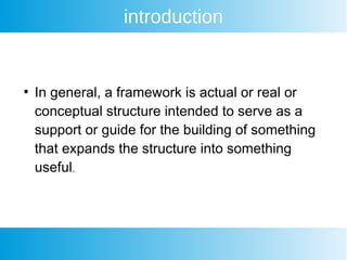 Framework examples | PPT