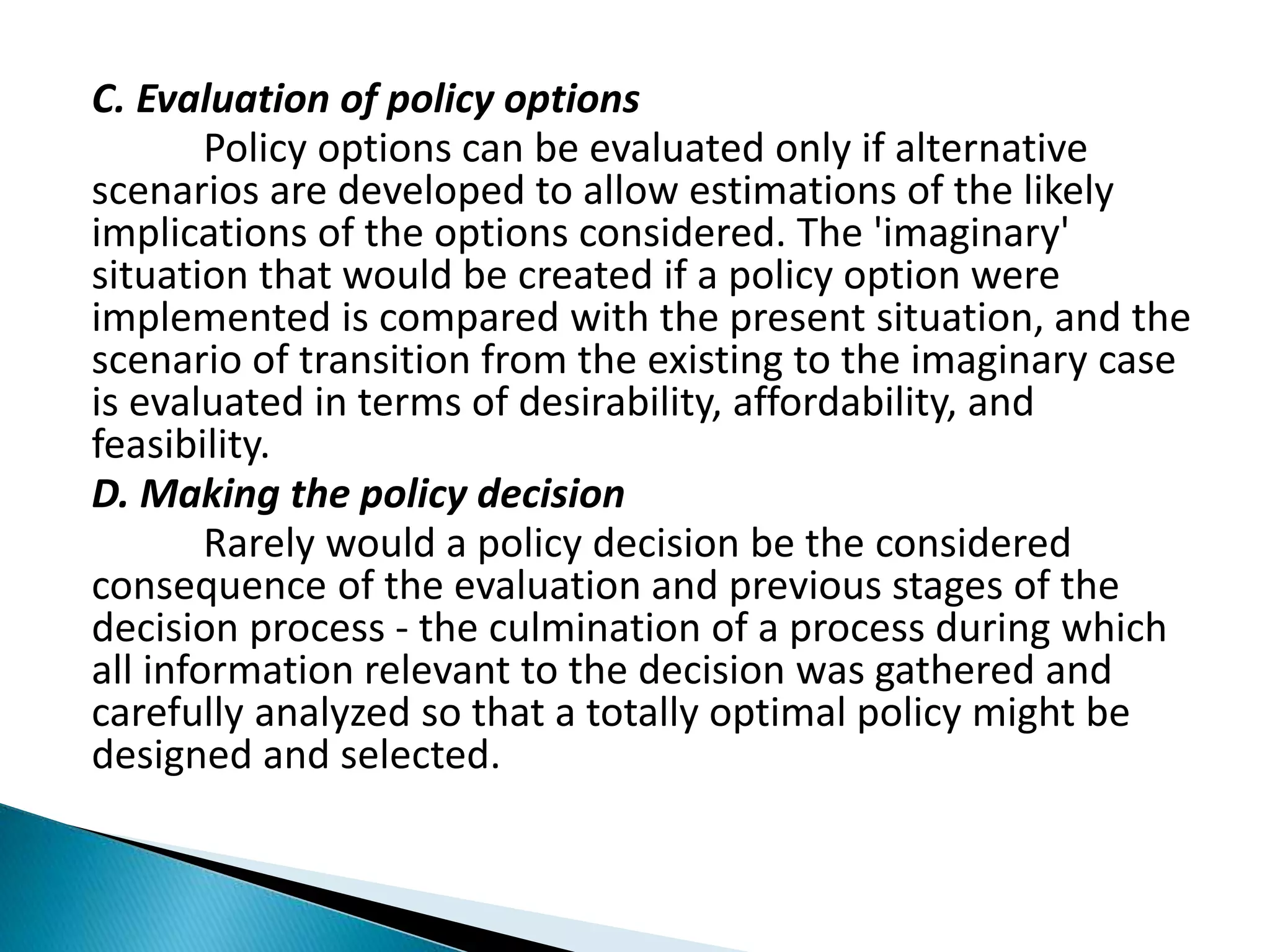 Framework for education policy analysis | PPTX
