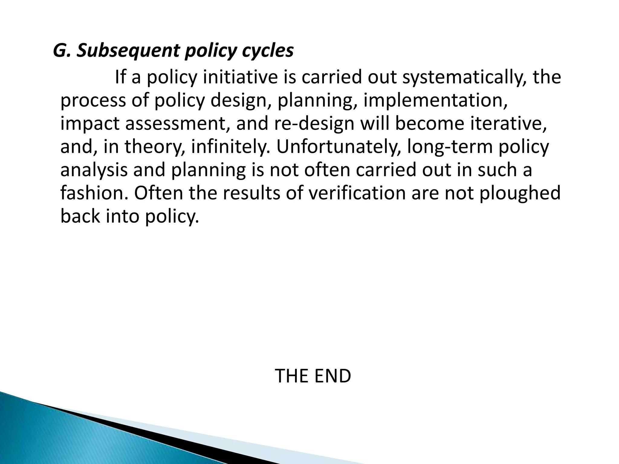 Framework for education policy analysis | PPTX