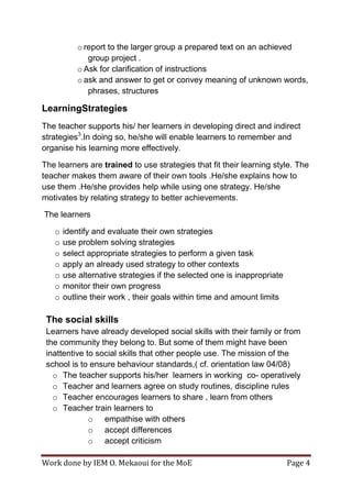 Framework for groupwork in middle school revised version pour fusion | PDF