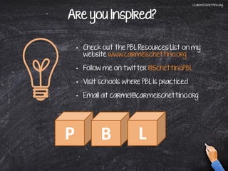 CwiC Session: Framework for PBL | PPT