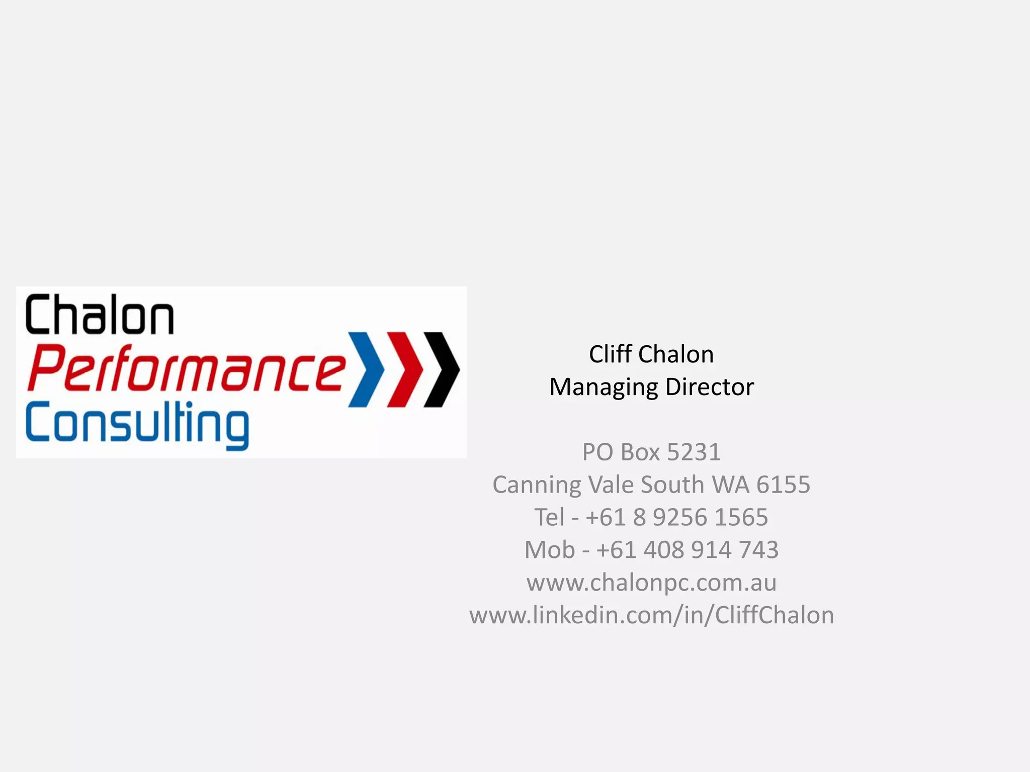 CPC-Performance Improvement-Framework | PDF