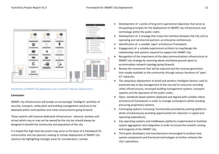 Framework for SMART City Deployment V1.0 | PDF
