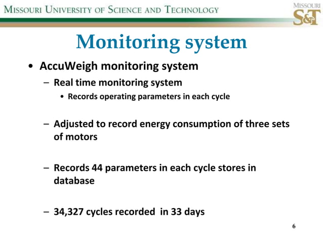 Framework For Stochastic Modeling Of Dragline Energy Efficiency Ppt