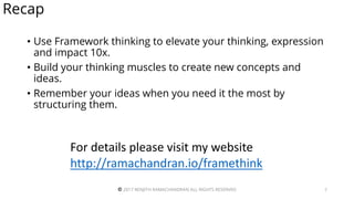 Framework Thinking | PPT