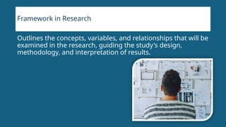 Framework in Research: Basic Introduction | PPTX | Education