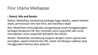 Framework Mediapipe Dalam Pengolahan Citra Digital | PPTX