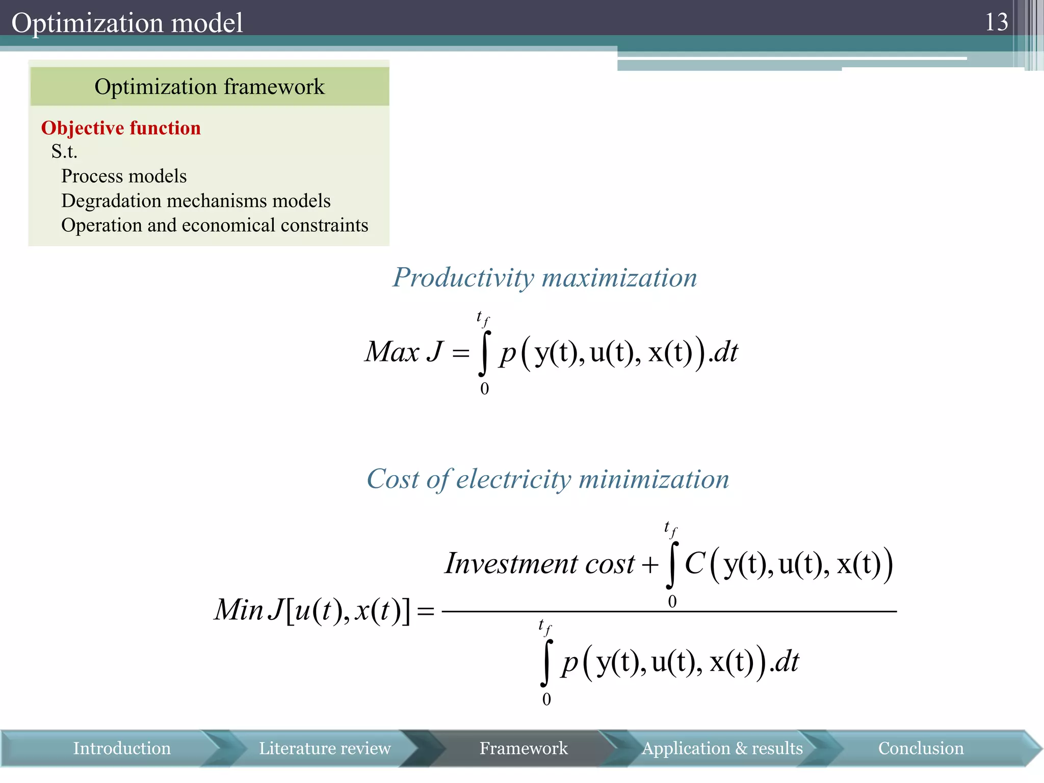 A Methodology for Degradation Based Long-Term Analysis and Optimization ...