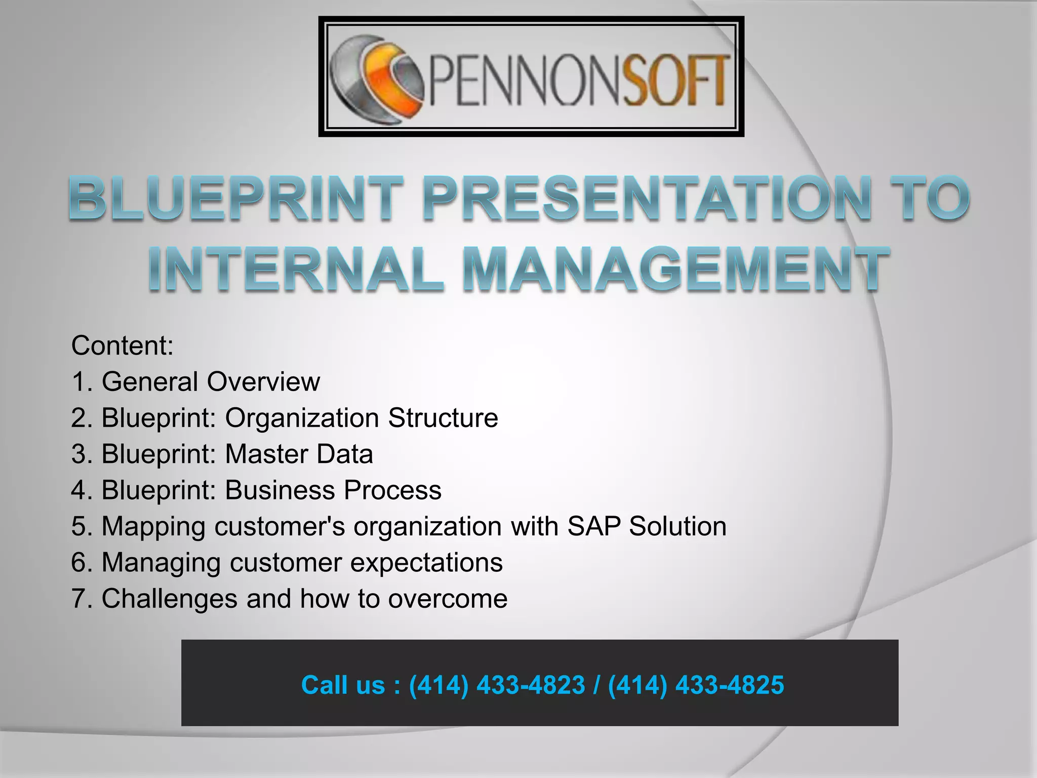 Framework of sap mm blueprint by pennonsoft | PPTX
