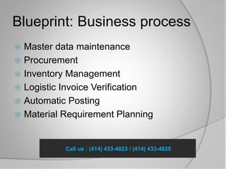 Framework of sap mm blueprint by pennonsoft | PPTX