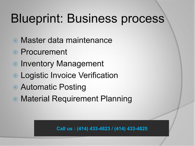Framework of sap mm blueprint by pennonsoft | PPTX | Logistics | Business