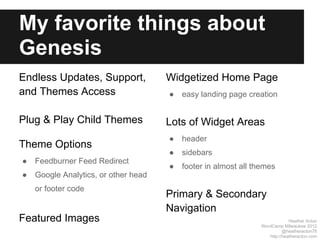 Framework Overview - Genesis | PDF