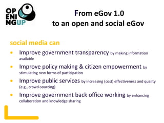 Social media for local government an adoption framework | PPTX | Social ...