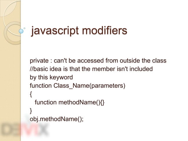 Framework prototype | PPT