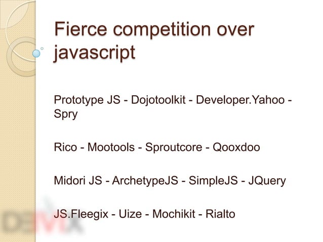 Framework prototype | PPT
