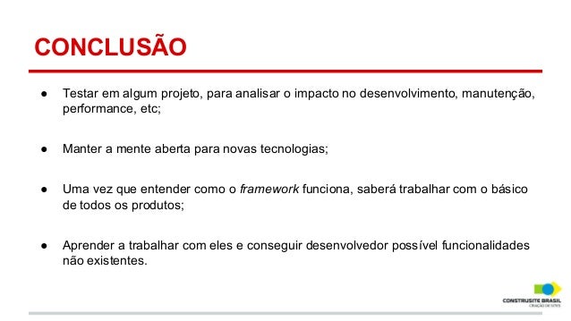 Análise sobre a utilização de frameworks em PHP: CakePHP, CodeIgn… Análise sobre a utilização de frameworks em PHP: CakePHP, CodeIgn…