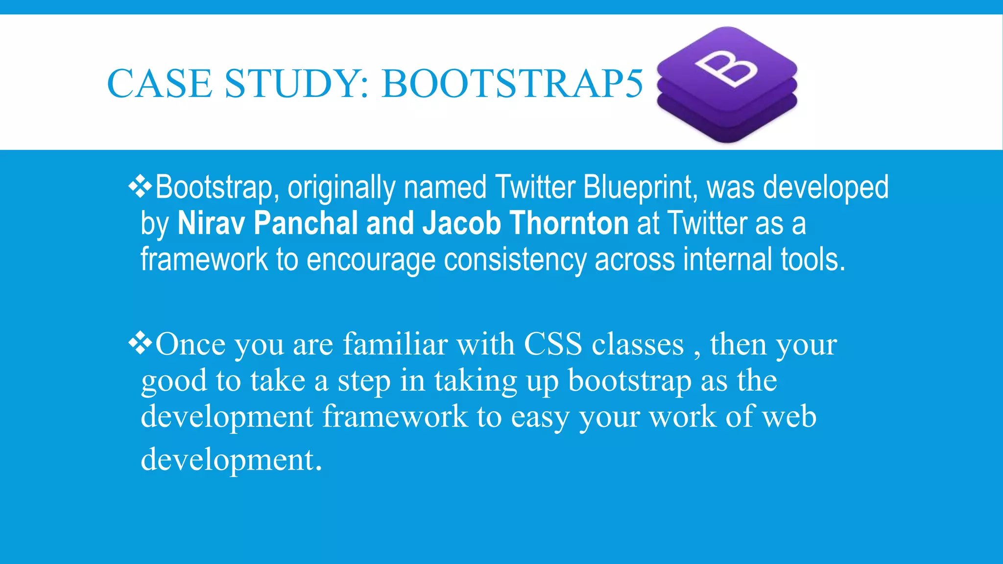 Introduction to web frameworks | PPT