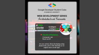 Introduction to web frameworks | PPT