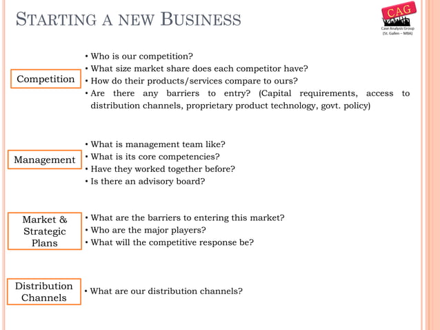 Consulting Frameworks - A Reference | PPT